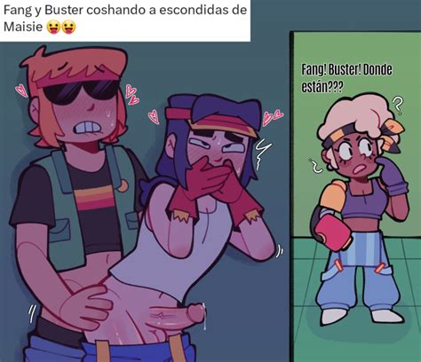 Rule 34 2boys Anal Sex Asian Blush Brawl Stars Buster Brawl Stars Cum Fang Brawl Stars Gay