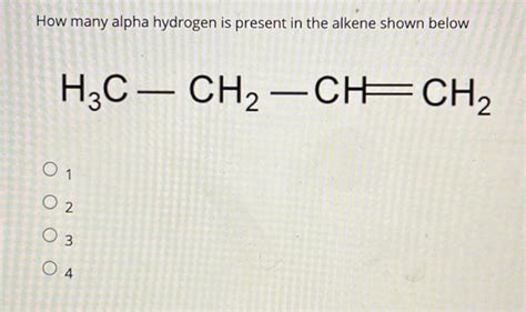 Solved H CCH CH CH Chegg Com