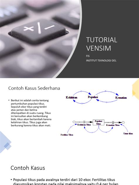 Tutorial Vensim Pdf Sains And Matematika