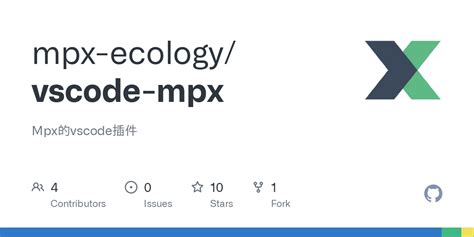 GitHub mpx ecology vscode mpx Mpx的vscode插件