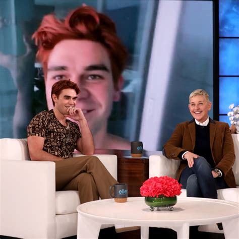 Watch A Naked Kj Apa Flash His Bare Butt For Ellen Degeneres Birthday