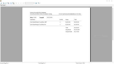 Source Code Aplikasi Toko Buku Sederhana Vb Net Blog Bashkara