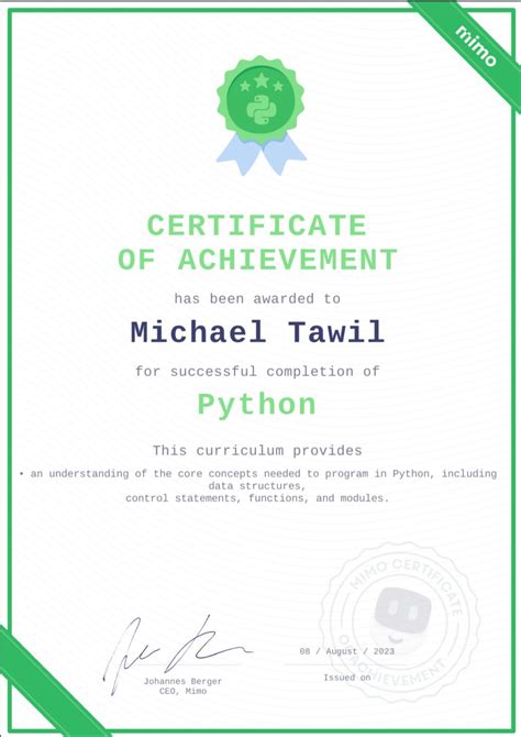 Michael Tawil On Linkedin Im Happy To Share That Ive Obtained A New