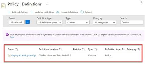 deploy and assign azure policy via azure devops pipelines charbel