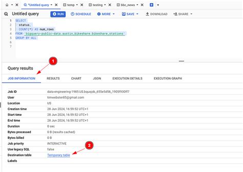 Useful BigQuery Tricks For Newbies By Tim Webster