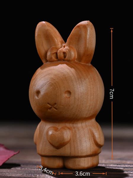 Статуэтка для помещений Кролик Деревянная ручной работы купить на Ozon по низкой цене 1858088659