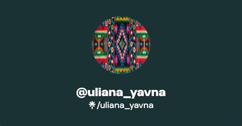Uliana Yavna Instagram Linktree