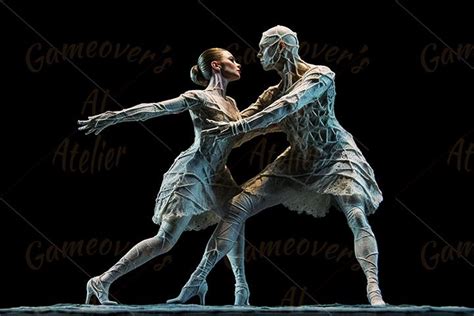 Classical Ballet Luisa Fumi Digital Art Gameovers Atelier