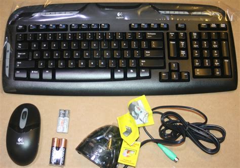 Logitech Ex 110 Cordless Desktop Wireless Keyboard Receiver