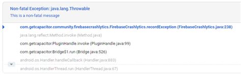 Feat Javascript Stacktrace · Issue 39 · Capacitor Communityfirebase Crashlytics · Github