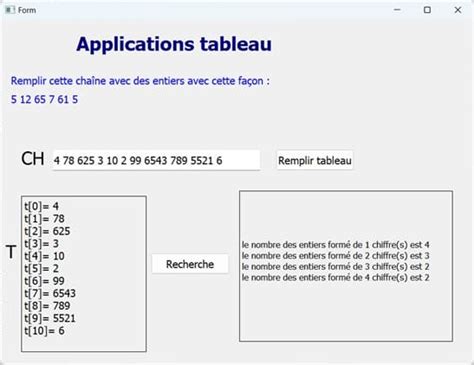 Afficher Le Nombre Des Entiers D Un Tableau Algorithme Python