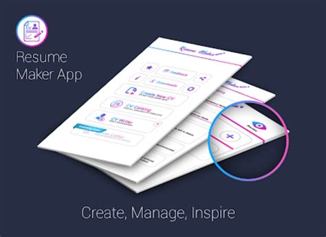 Free Resume Maker Cv Maker Templates Formats App For Android Download