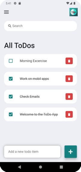 GitHub FatihEmin Flutter ToDo App