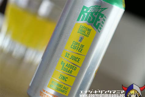[review] Mtn Dew Rise Energy Tropical Sunrise Energy Drink Mania