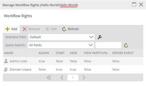 5 Assign Workflow Permissions