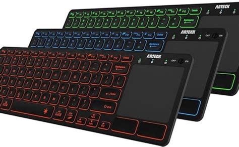 Arteck Keyboard Review Backlit Bluetooth Touchpad Keyboard Mini PC Reviewer