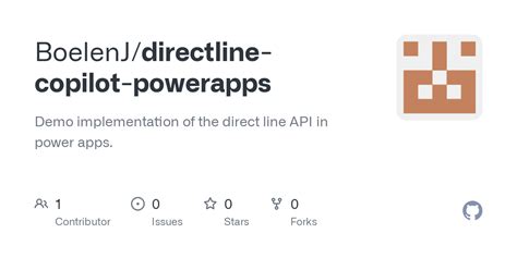 Github Boelenjdirectline Copilot Powerapps Demo Implementation Of The Direct Line Api In