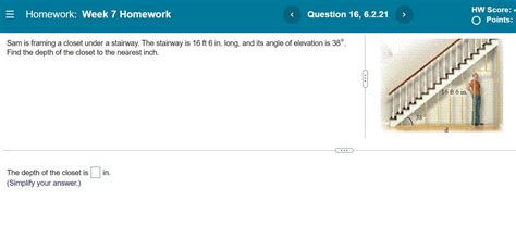 Solved Homework Week 7 Homework Question 16 6 2 21 로 이 Chegg com