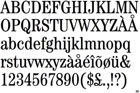 Identifont Itc Century Condensed