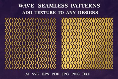 Seamless Wave Pattern SVG