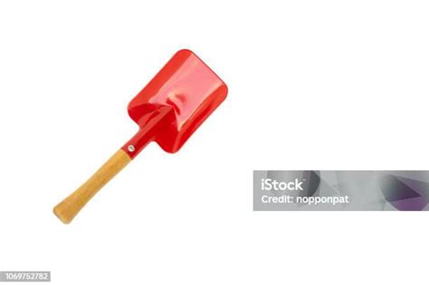 흙 삽 정원 도구 숟가락 스페이드 클리핑 경로와 흰색 배경에 고립 빨강에 대한 스톡 사진 및 기타 이미지 빨강 삽 원예