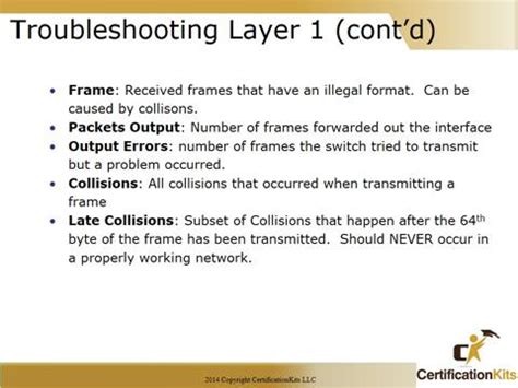 Cisco CCNA Troubleshooting Switches Introduction