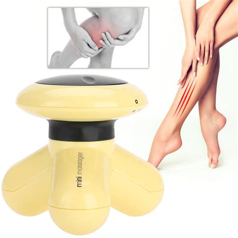 Topincn Mini Portable Multi Functional Electric Massager With 3 Prongs