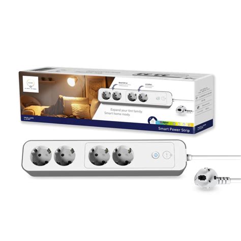 TINT Zigbee Connected Power Strip Philips Hue Compatible