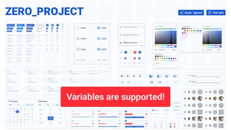 Zero Project Design System Figma