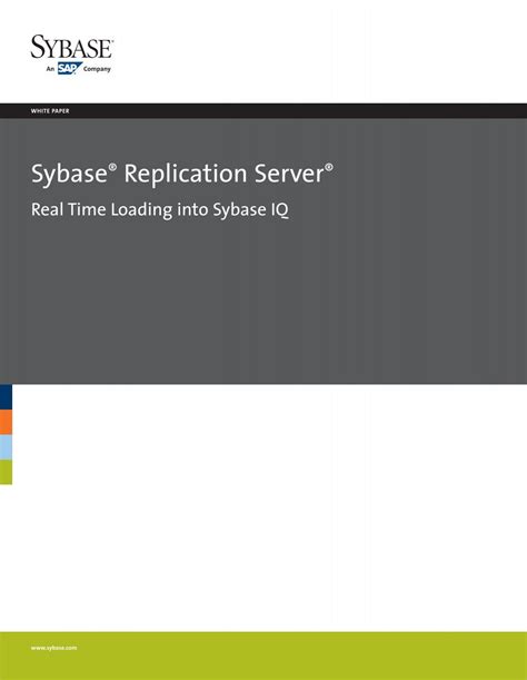 Sybase Replication Server