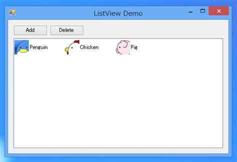 Listview C Ipentec