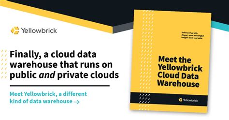 Yellowbrick Data On Linkedin Download This Ebook To Meet Yellowbrick