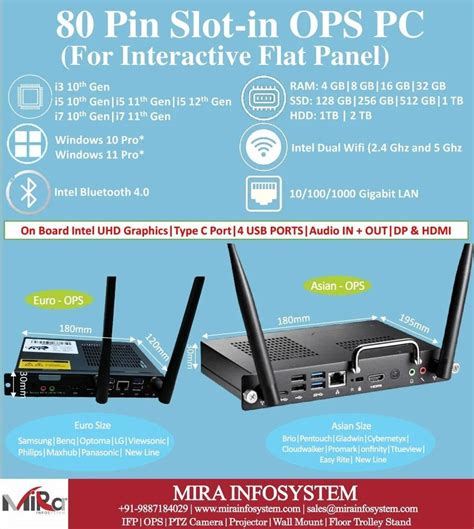 Ops Open Pluggable Specification Price In Jaipur Rajasthan ₹30000 Ibizz Technologies