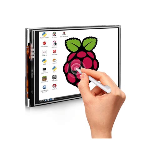 35 Inch 480x320 Tft Display With Touch Screen For Raspberry Pi Makerlab Electronics