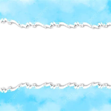 수채화 블루 찢어진 종이 수채화 블루 찢어진 종이 파란 종이 Png 일러스트 및 Psd 이미지 무료 다운로드 Pngtree