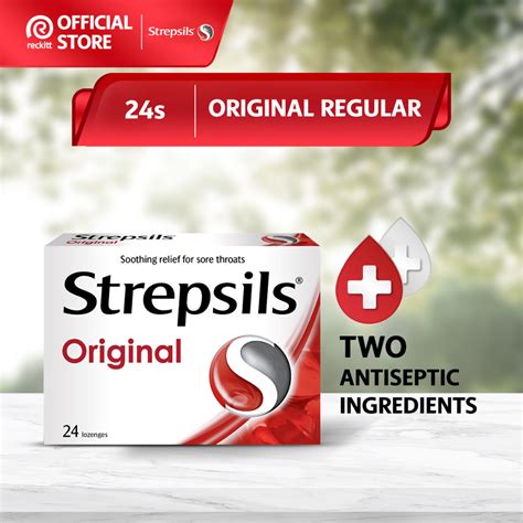 Strepsils Original Regular 24s Shopee Malaysia