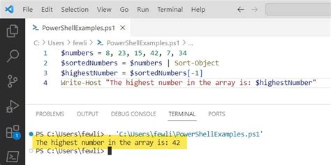 How To Get The Highest Number In An Array In Powershell