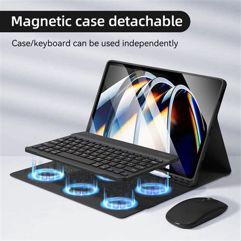 Keyboard Case For Infinix Xpad Inch Tablet Casing With Pencil Holder Protective Cover