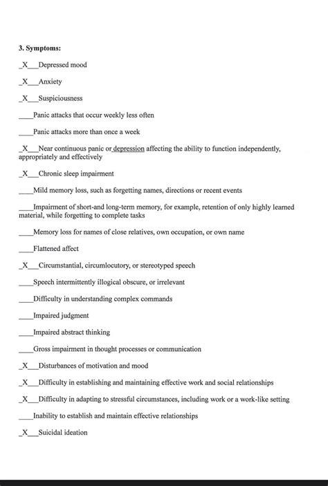 Va Dbq For Ptsd Mdd R Veteransbenefits