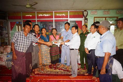 နေပြည်တော်ကောင်စီဥက္ကဋ္ဌ ဦးသန်းထွန်းဦး ရေဝင်ရောက်ခဲ့သည့် အခြေခံပညာကျောင်းများ စုပေါင်းသန့်ရှင