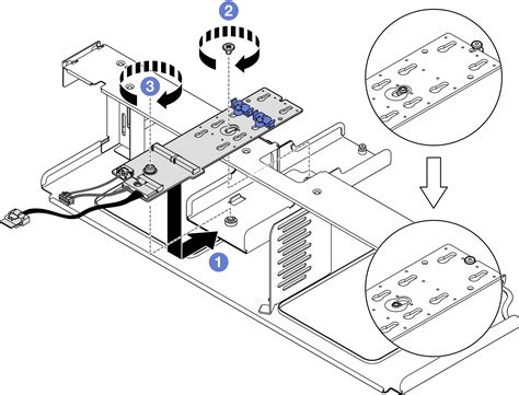 Install The M 2 Backplane Thinksystem Sr675 V3 Lenovo Docs