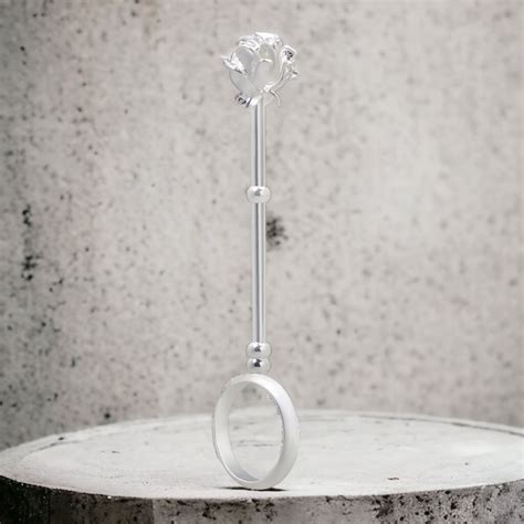 Cigarette Holder Ring Rose Metal Cigarette Holder Smoking Copper Faucet