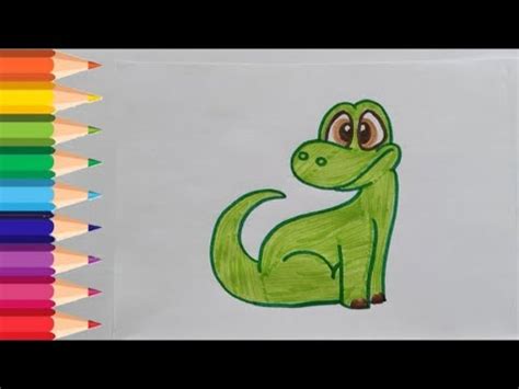 How To Draw Cartoon Character Spot And Arlo From The Good Dinosaur