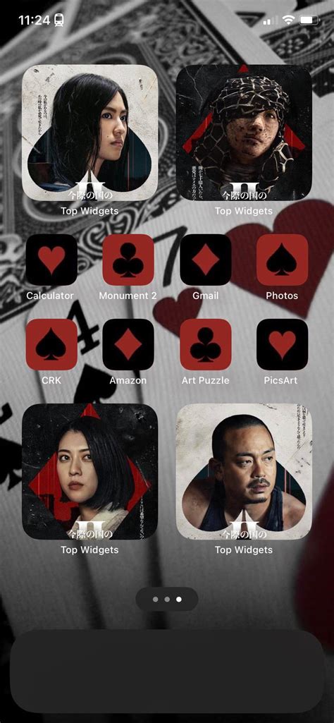 Aib Themed Homescreen R Aliceinborderlandlive