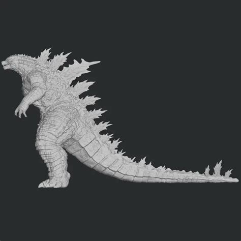 Tthe Godzilla Figure 3d Printing Model Stl File