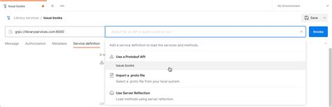 Manage Service Definitions For Grpc Requests In Postman Postman