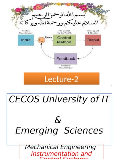 2 Lecture Control Generalized Block Diagrams Pdf