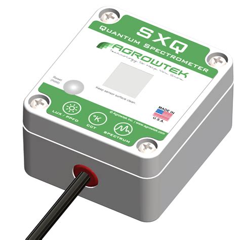 Light Sensors And Spectrometers Sxq Quantum Light Sensor And Spectrometer