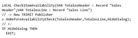 Eventrequest Codeunit 6620 “copy Document Mgt” Checkitemavailability Local · Issue 4320