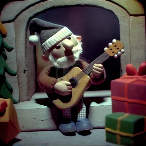 Set Of 2 Rankinbass Stop Motion Animation Christmas Movie 1970s Printable Wall Art Digital